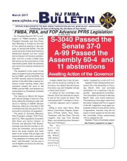 FMBA BULLETIN