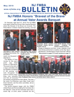 NJ FMBA BULLETIN Archive